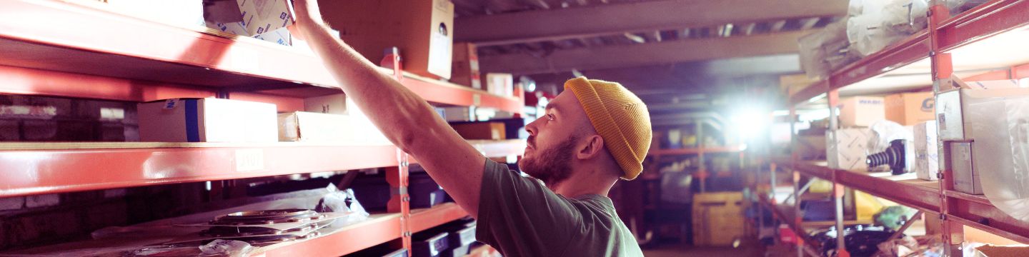 Inventur im Lager - Hublify